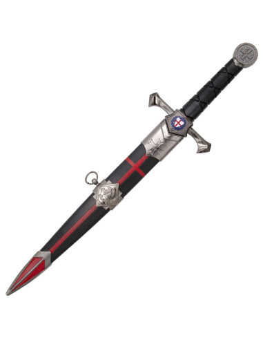Médiéval Templier Dague Garde Bouclier Croix ⚔️ Boutique Épées