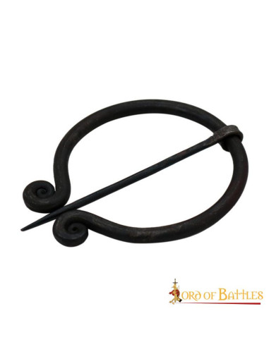 Broche de cape fonctionnelle en fer forgé ⚔️ Boutique Épées