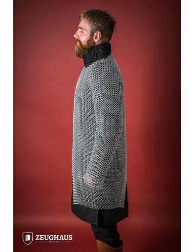 Cotte de mailles en acier galvanisé modèle Haubert (10 mm.) ⚔️ Boutique ...